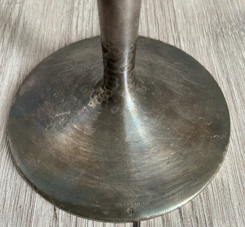 REICHSWERKE HERMANN GORING CHAMPAGNE GOBLET - Memorabilia of War