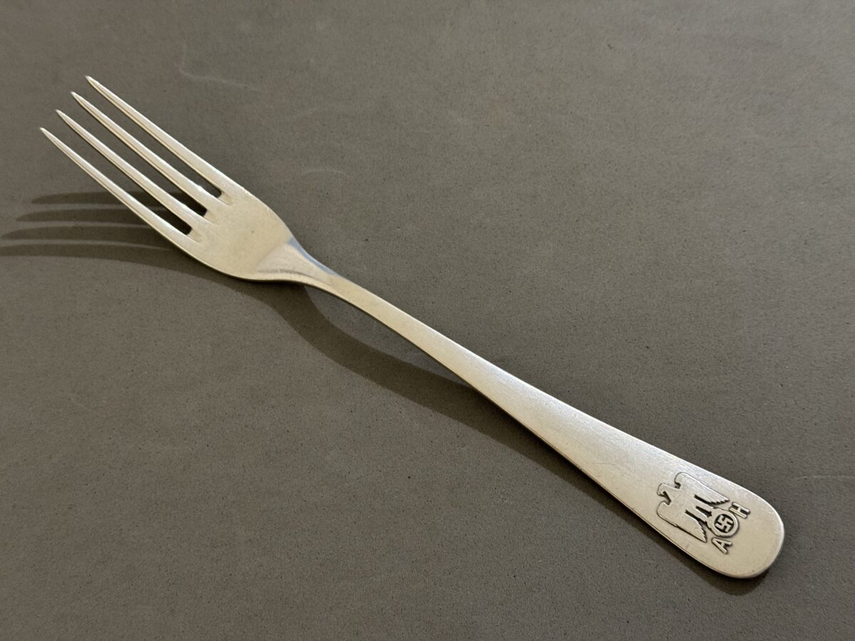 INFORMAL PATTERN ADOLF HITLER DINNER FORK | Memorabilia of War